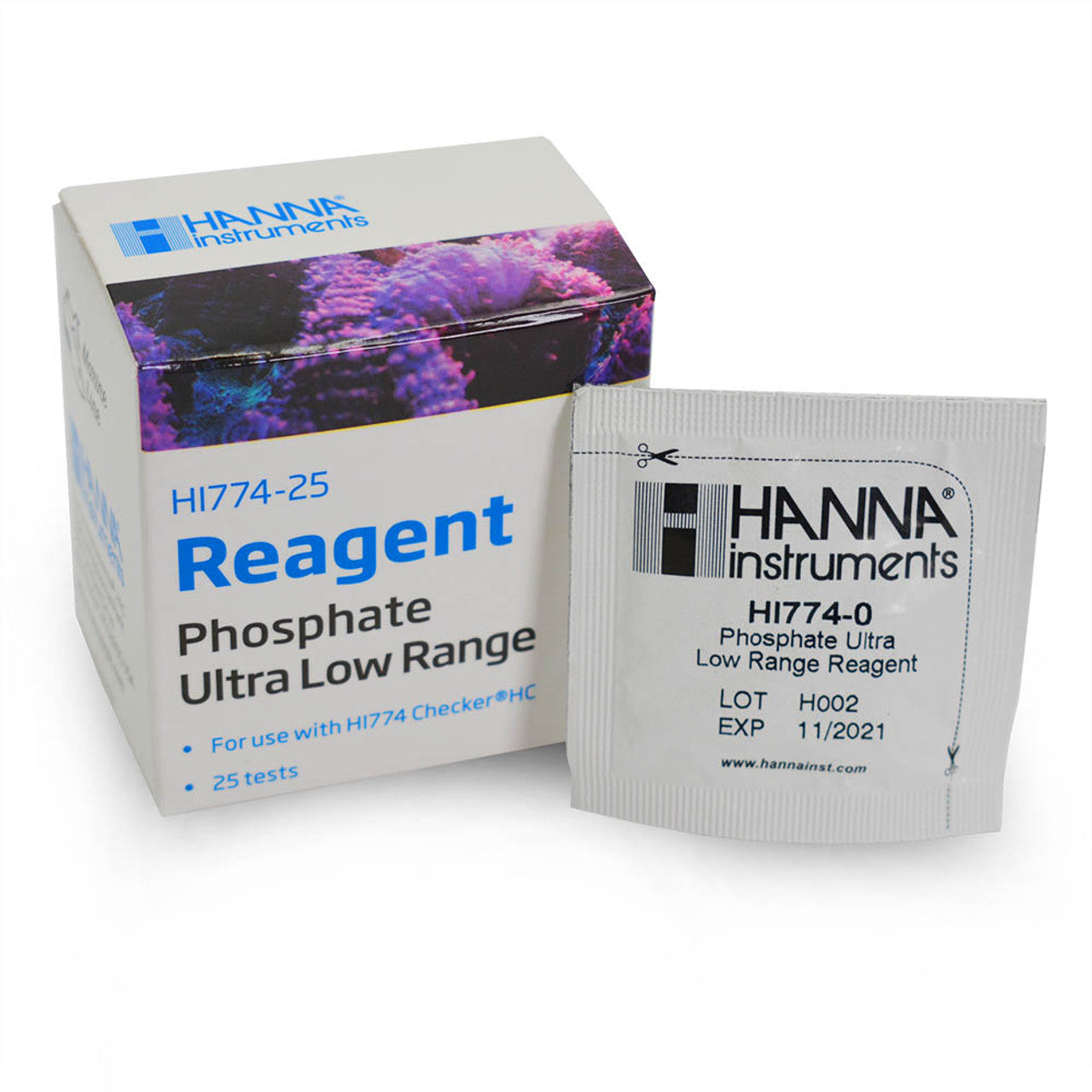 HANNA: Phosphate Ultra Low Range Reagents HI774-25 – Tropical Exotics